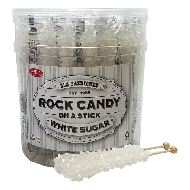 Espeez Orange Rock Candy On a Stick Jar 36ct 6.5“ – Empire Snack ...