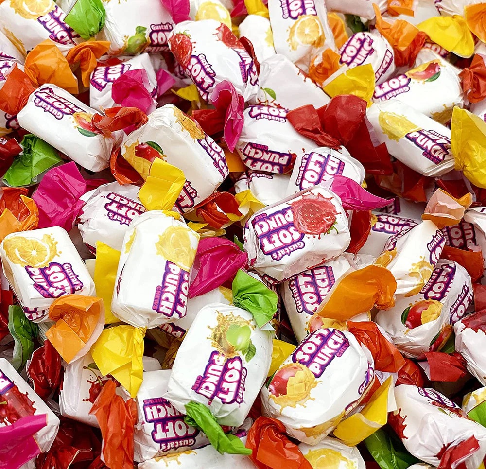 Gustaf’s Soft Punch Chew 5lb Bag Bulk – Empire Snacks