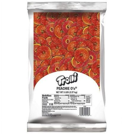 Trolli Peach Peachie O’s Gummy 5lb Bag Bulk – Empire Snack Distributors