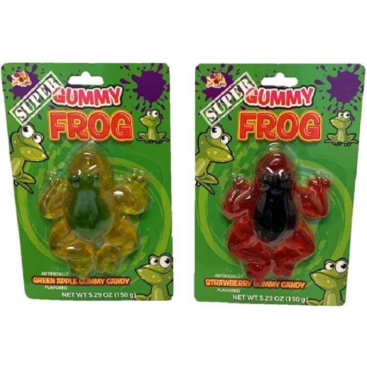 Alberts Super Frog Gummy Candy 12ct – Empire Snack Distributors