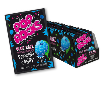 Pop Rocks Blue Razz 0.33oz 24ct – Empire Snack Distributors