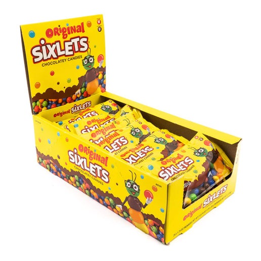 Original Sixlets Chocolate Candy 1.75oz 24ct – Empire Snack Distributors