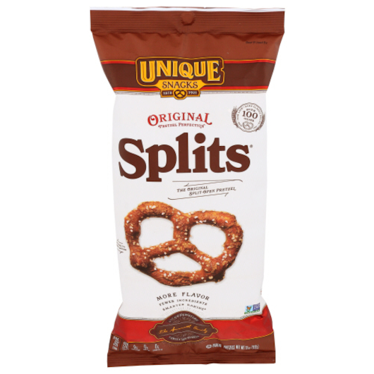 Unique Pretzel Bakery Original Splits 11oz 12ct – Empire Snack Distributors