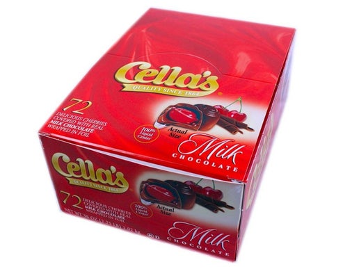 Cella’s Milk Chocolate Cherries 72ct – Empire Snack Distributors