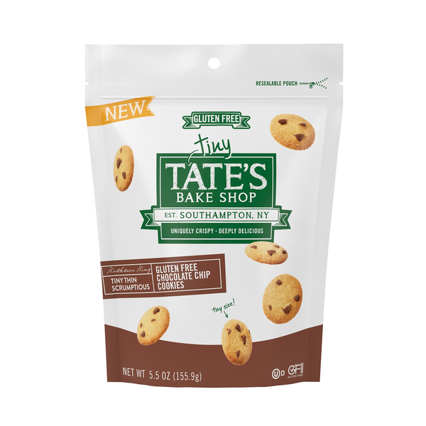 Tates Bake Shop Gluten Free Tiny Chocolate Chip Cookies 5.5oz 6ct ...