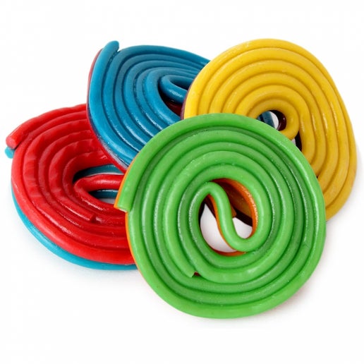 Fini Assorted Bi Color Spiro Licorice Candy Wheel 2.2lb Bag Bulk ...