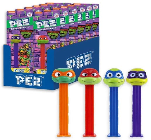 PEZ Teenage Mutant Ninja Turtles Assortment Candy Dispenser 12ct ...