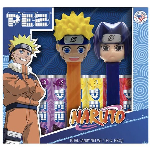 PEZ Naruto x Sasuke Twin Pack Candy Dispenser 1.74oz Box – Empire Snacks